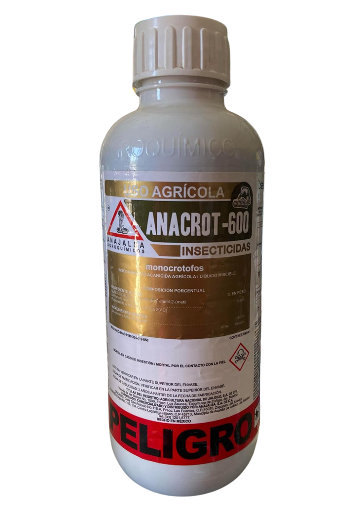 ANACROT 600 (MONOCROTOFOS) - 950ML | Agricola Campos